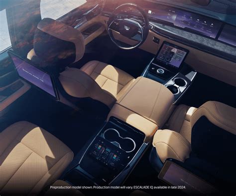 2025 Cadillac Escalade Iq Interior Features And Technology