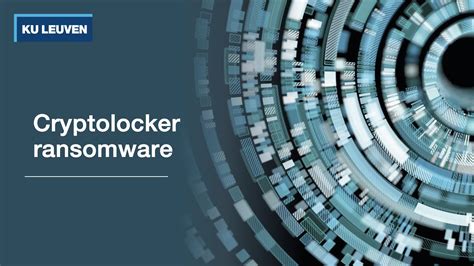 Cryptolocker Ransomware — Kennisclips Online Veiligheid Youtube