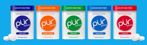 Pur Mints Aspartame Free Mints Made With Xylitol Sugar Free Vegan Gluten