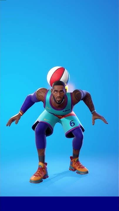 Fortnite Tune Squad Lebron James Skin Ballsy Emote Shorts Youtube