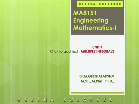 Solution 1 Multiple Integrals Double Integrals Studypool