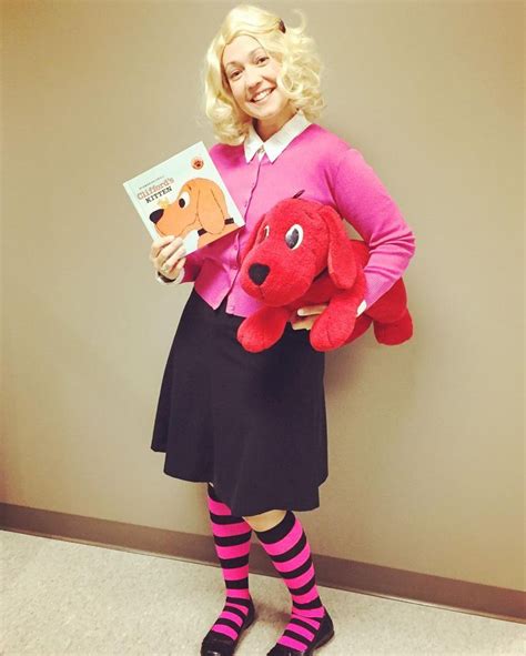 Diy Clifford Costume Clifford And Emily Costume Emily Elizabeth