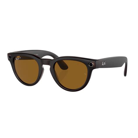 Ray Ban Meta Headliner Matte Rebel Black Brown Standard – Mx2Games