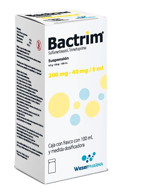 Bactrim Suspensión 200mg40mg5ml 100ml Sulfametoxazoltrimetoprima