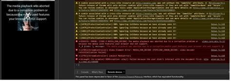 Cant Run Drm On Chrome On Android Version 81 · Issue 6667 · Videojsvideojs · Github