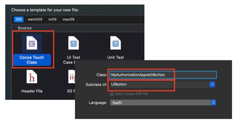 How To Use Asauthorizationappleidbutton In Storyboard