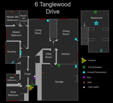 All The Cursed Objects Locations In Phasmophobia Small Maps