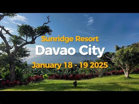 Sunridge Resort Toril Davao City Ph Youtube
