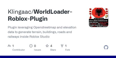 Worldloader Roblox Pluginreadmemd At Main · Klingaacworldloader