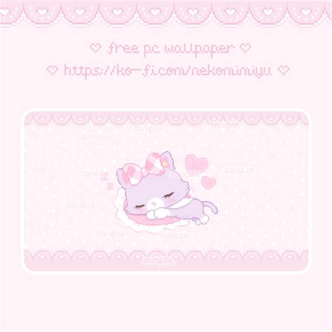 F2u Mew From Mewkledreamy Pc Wallpaper ♡ Mii ♡s Ko Fi Shop