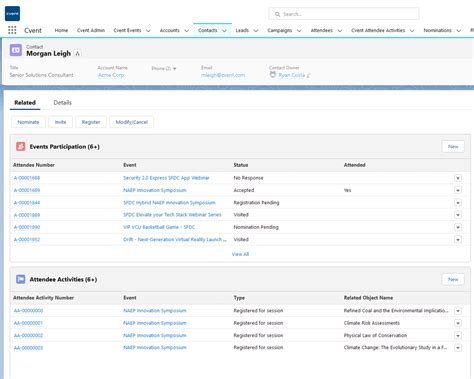 Cvent Salesforce App Cvent App Marketplace