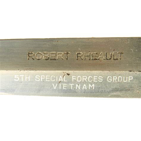 Original U S Vietnam War Green Beret Colonel Robert Rheault Named Fai International Military