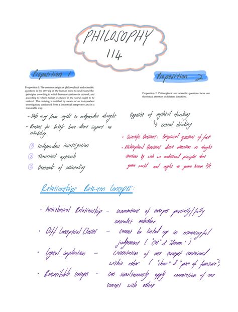 A Intro Philosophy Summaries Philosophy Mtn Proposition 1