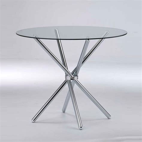 Casa Dining Table Glass Top Self Assembly Kitchen Aid Basics