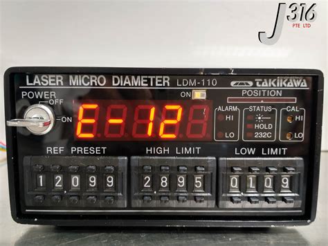 2307 Takikawa Laser Micro Diameter Ldm 110 J316gallery