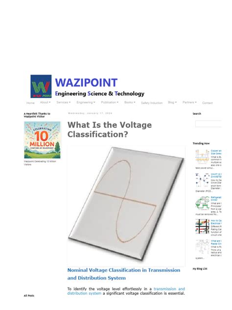Wazipoint Engineering Science And Technology What Is The Voltage