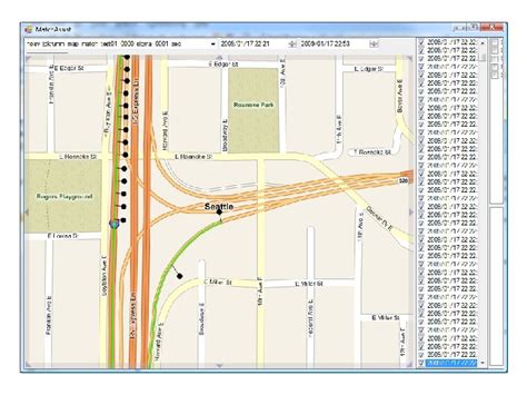 Hidden Markov Map Matching Through Noise And Sparseness