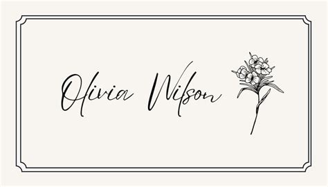 Name Plate Template For Office