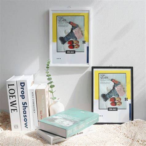 벽걸이 포스터 프레임