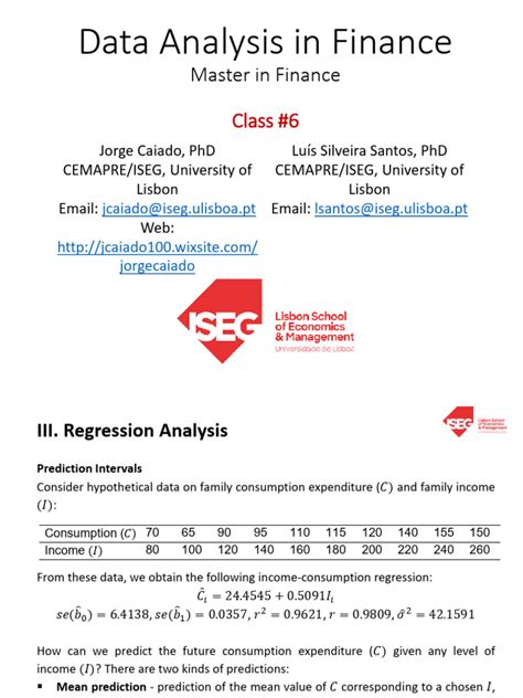 Tp06 Econometrics P2 Pdf Ordinary Least Squares Regression Analysis