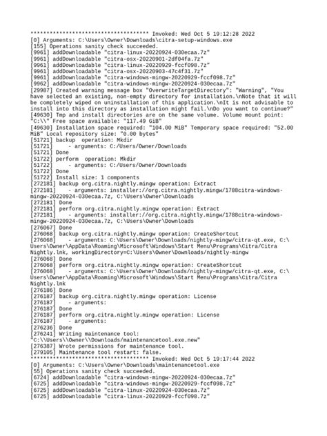 installation log pdf computing software engineering