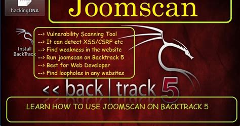 HackingDNA Joomscan On Backtrack