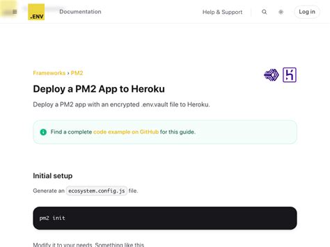 Deploy A Pm2 App To Heroku Dotenv
