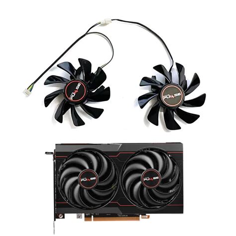 ใหม่ Diy Gpu พัดลม 4pin 85 มม Rx6600 Gpu พัดลมสําหรับ Sapphire Radeon
