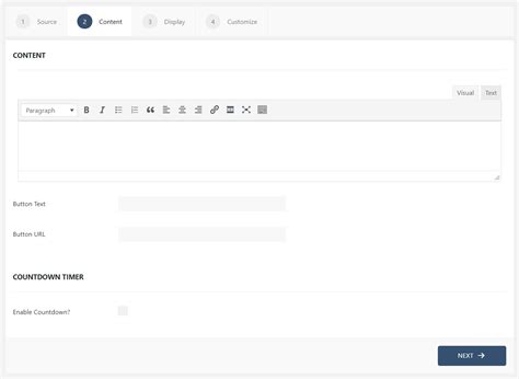 Understanding The Content Tab WPfomify