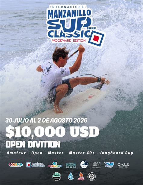 5th Internacional Manzanillo Sup Surf Classic Woodward Edition 2026