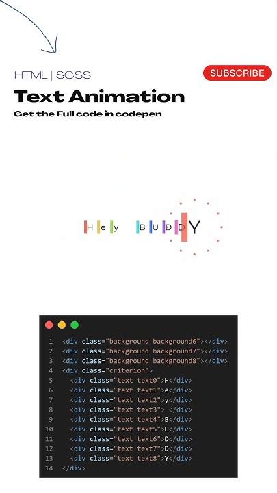 Text Animation Html Scss Coding Html Css Textanimation Youtube