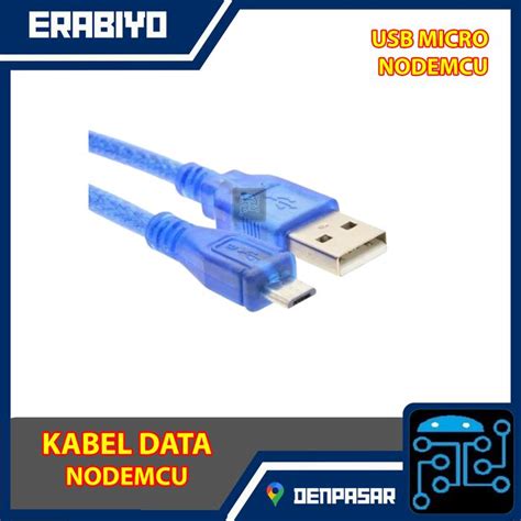 Jual Kabel Data Nodemcu Esp32 Micro Usb Male 30 Cm Kota Denpasar Erabiyo Store Tokopedia