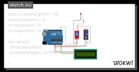 Lab 15 Module Relay Wokwi Esp32 Stm32 Arduino Simulator