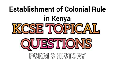 Kcse Topical Questions Kcse Revision Zone