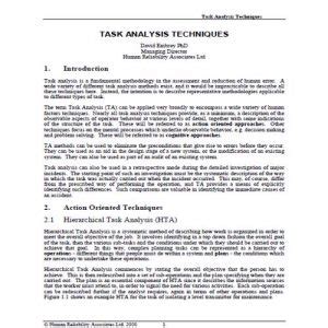 20 FREE Task Analysis Templates Besty Templates