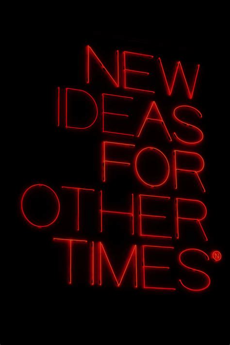 Download Red Neon Inspirational Quote Wallpaper