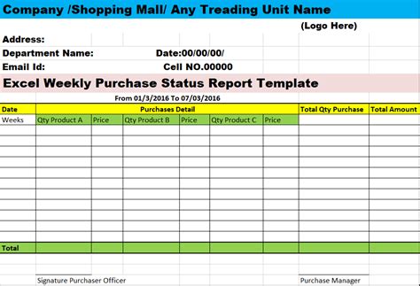 Top 10 Excel Status Report Template Free Report Templates Artofit