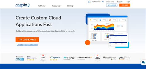 Caspio Alternatives Top 10 Low Code Database Platforms