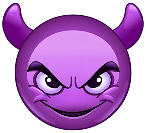 Evil Smiley Face Emoticon