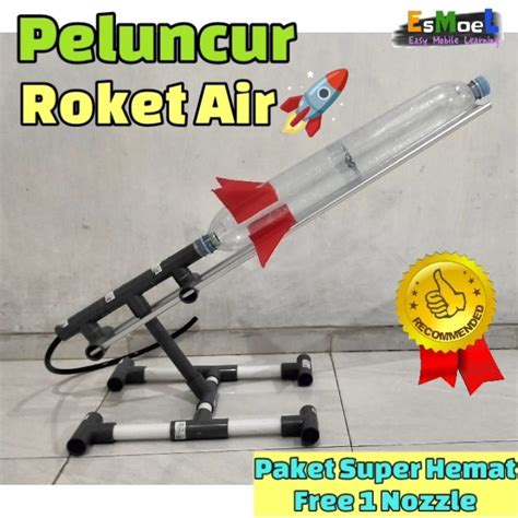 Jual Peluncur Roket Air Water Rocket Launcher Mini Free 1 Nozzle