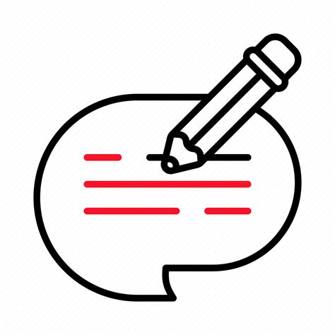 Chat Pencil Comment Write Message Icon Download On Iconfinder Chat Pencil Comment Write Message Icon Download On Iconfinder