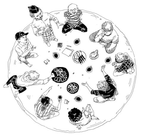 Premium Vector Circle Chat Culture