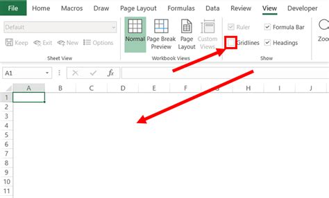 How To Show And Hide Gridlines In MS Excel OfficeBeginner