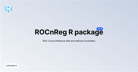 Rocnreg R Package Documentation R Packages