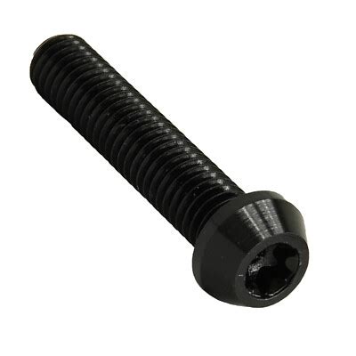 Aluminium M6x30 Torx T25 Vis 7075 Din912 Vélo Mise Au Point Boulon Noir