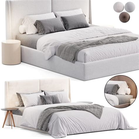 Elis Bed By Stylishclub 357748 3d Model Download 3d Model Elis Bed By Stylishclub 357748