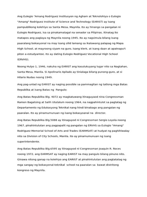 Earist History Gekomfil Pdf