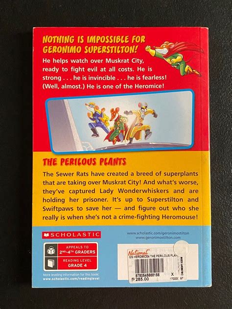 Geronimo Stilton Heromice The Perilous Plants On Carousell