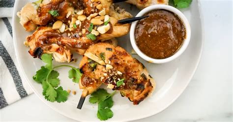 Thai Chicken Skewers Slender Kitchen