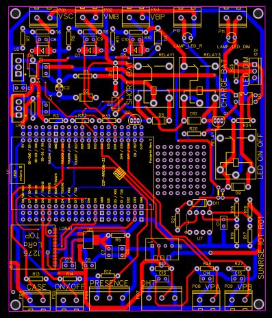 ESP SOLAR LIGHT EasyEDA Open Source Hardware Lab